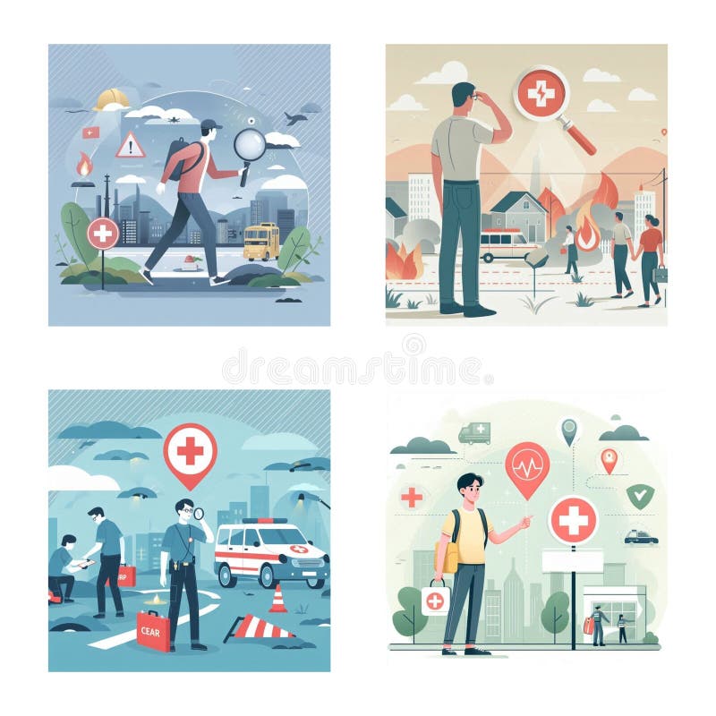 Scene Safety Infographics Stock Illustrations – 80 Scene Safety ...