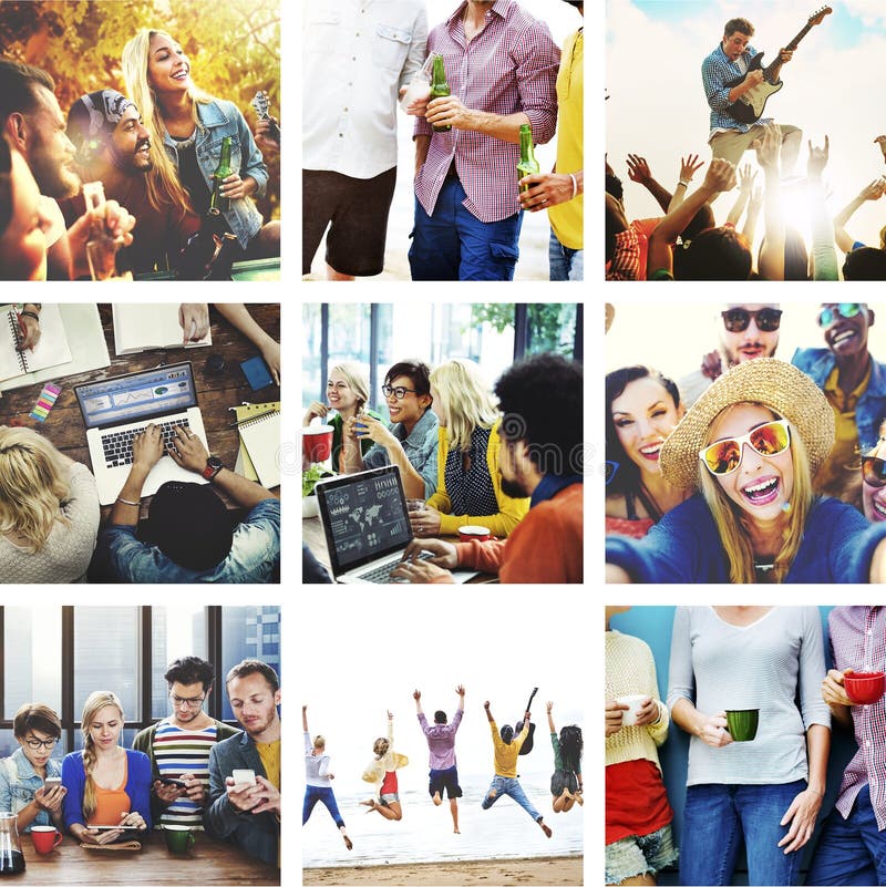 Leisure Activities Collage