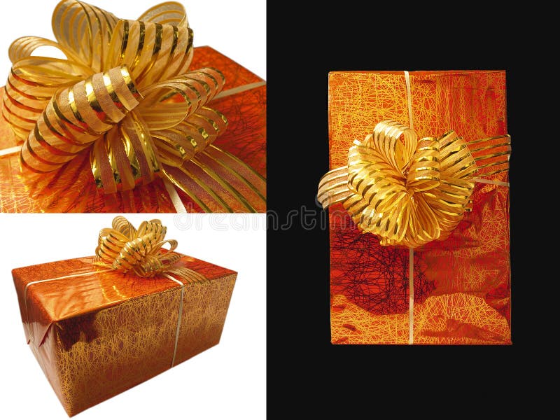 Collage, gift wrapping stock image. Image of celebration - 34497185