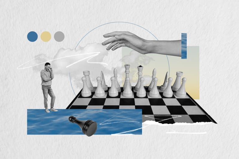 Paper Figures Black White 3 1 Stock Photos - Free & Royalty-Free Stock ...