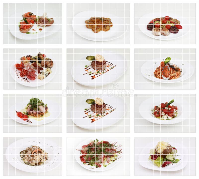 Collage of International Food Stock Photo - Image of vegetables, meals ...