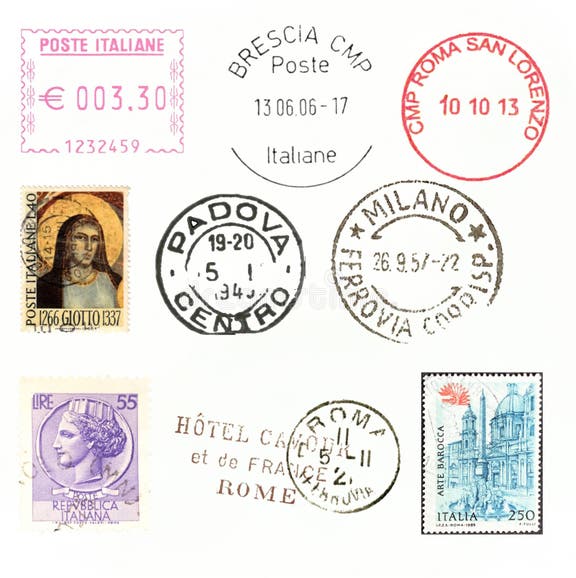 Italian Postal History: a Collection of Stamps and Postmarks from the ...