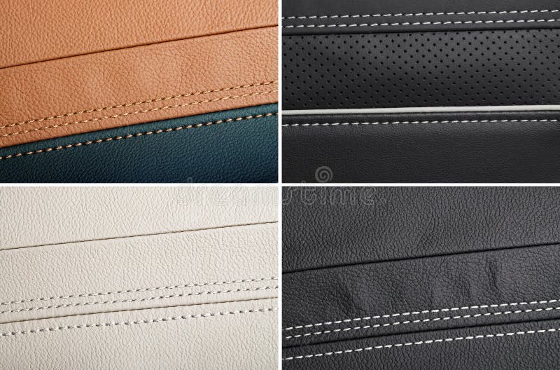 Leather Collage stock photo. Image of torn, cross, worn - 11180432