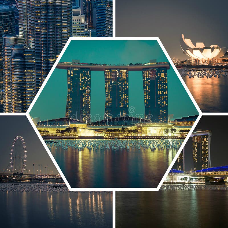 Collage of Malaysia,tea Plantation in Cameron Highlands Stock Photo ...