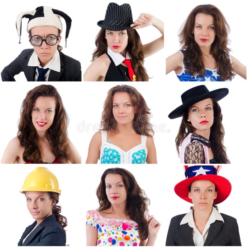 298 Collage Same Girl Stock Photos - Free & Royalty-Free Stock Photos ...