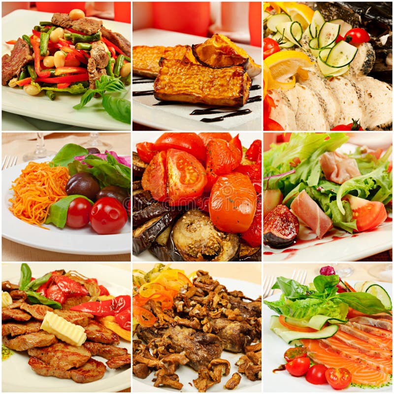 Beef Meals Collage stock photo. Image of collage, food - 10063146
