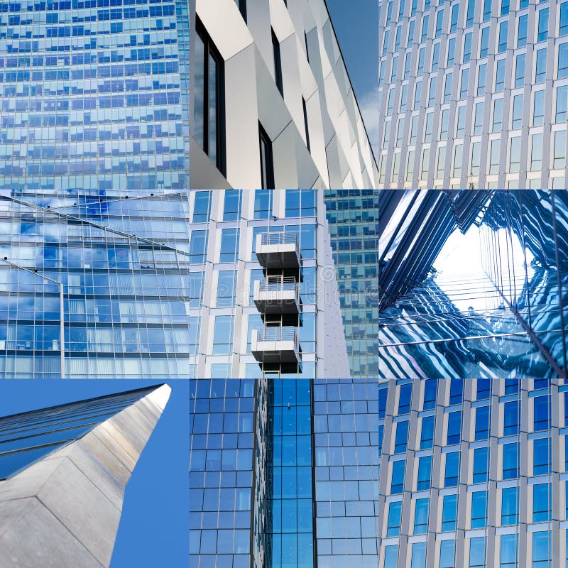Modern architecture stock photo. Image of detail, glass - 30239372
