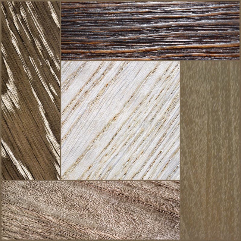 Collage of Monochromatic Beige and Brown Squares with Different ...