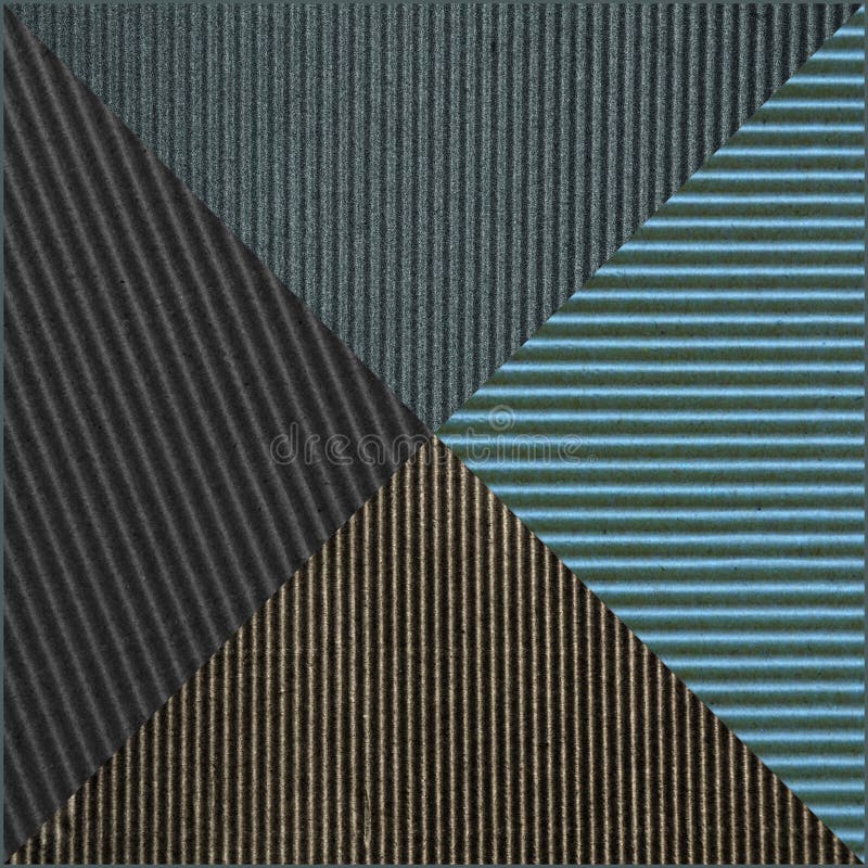 Collage of Multi-colored Striped Triangles. Stock Photo - Image of ...