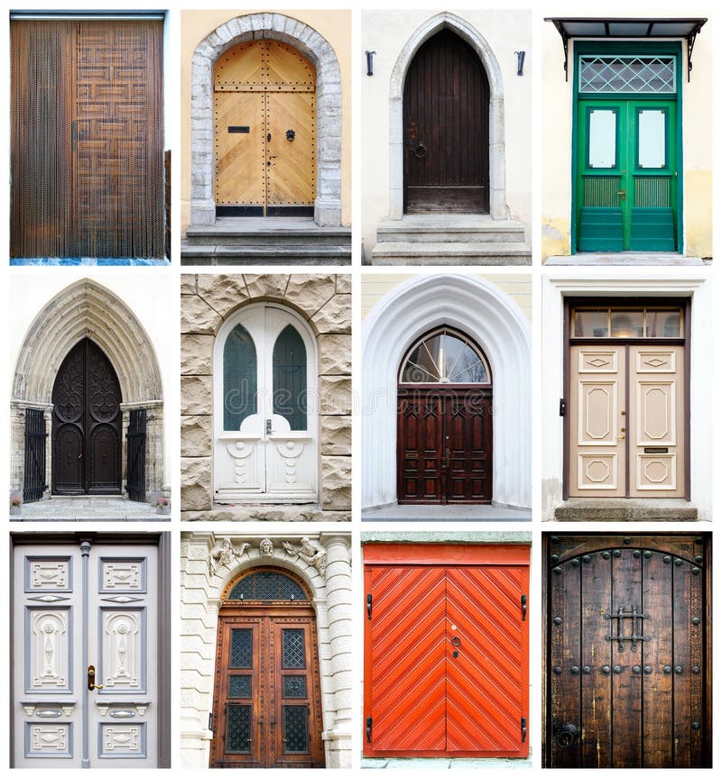 Valencia doors stock image. Image of city, brick, knob - 27445157