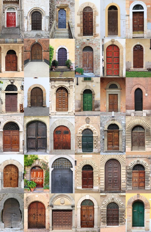 Medieval front doors stock image. Image of historical - 30457155