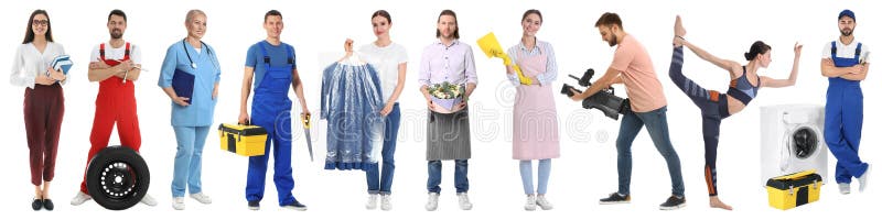 673 Collage Different Professions Stock Photos - Free & Royalty-Free ...