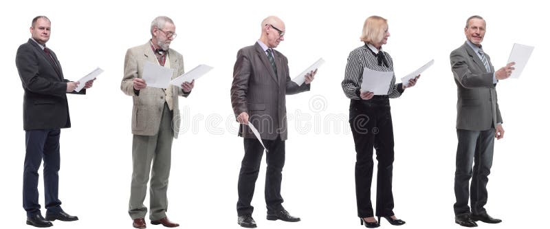 Collage of People Holding A4 Sheet in Hands Stock Image - Image of ...