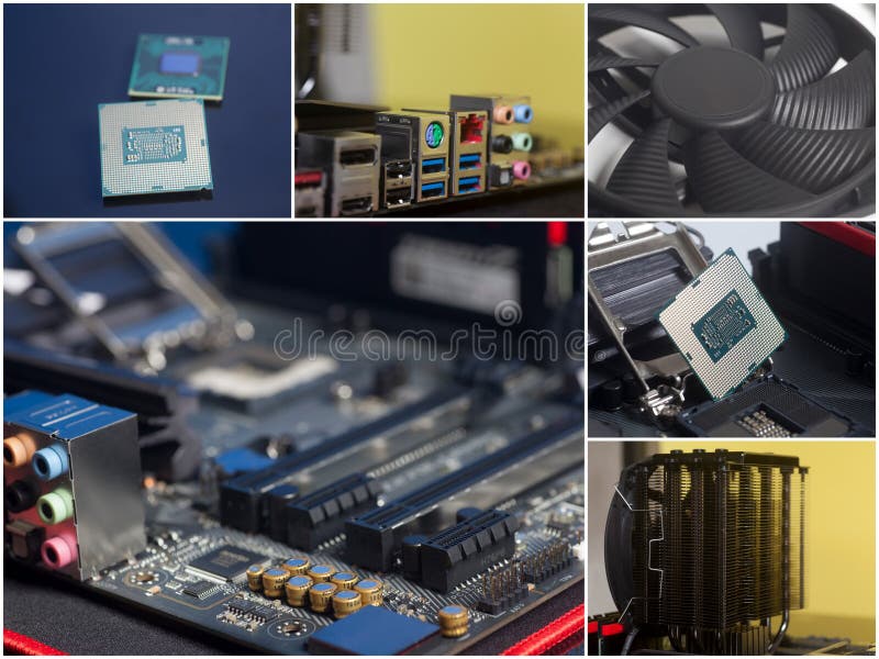 892 Computer Hardware Collage Stock Photos - Free & Royalty-Free Stock ...