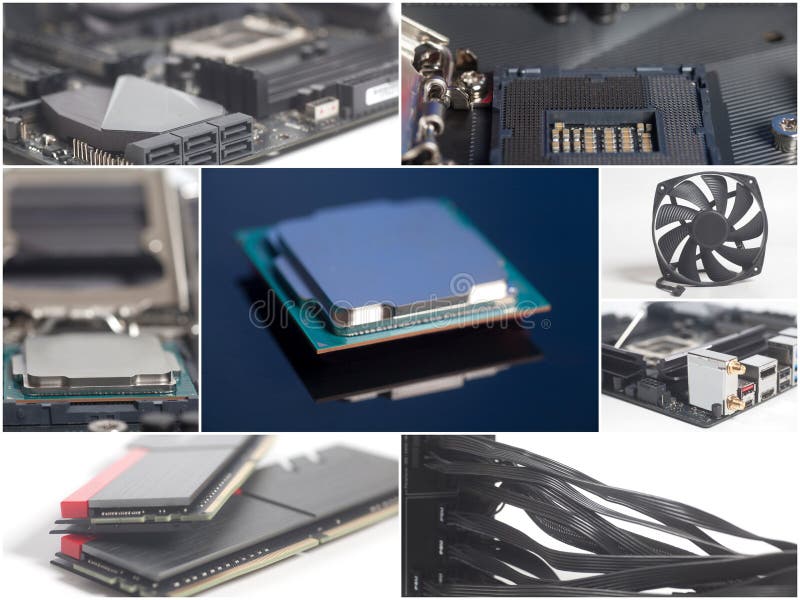 874 Computer Hardware Collage Stock Photos - Free & Royalty-Free Stock ...