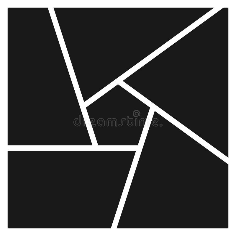 Collage Photo Vector Illustration Icon Collage Frame Vector ...