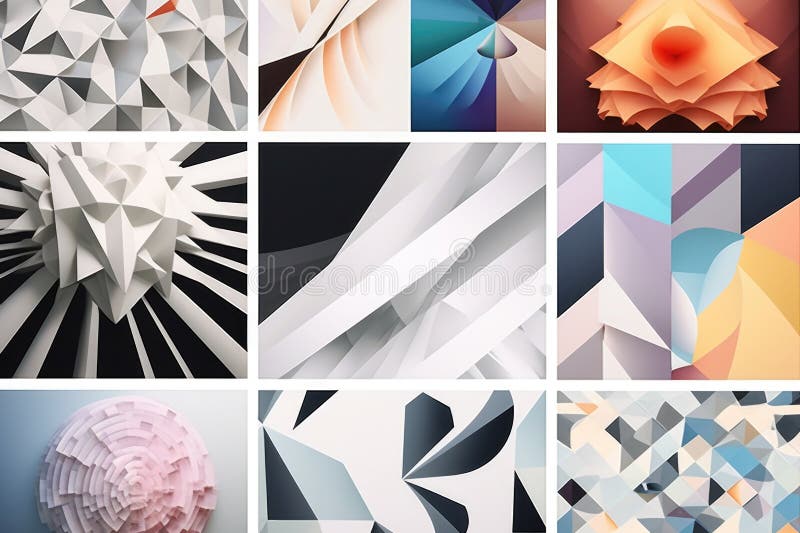 A Collage of Photos Featuring Different Shapes and Sizes. Perfect for ...