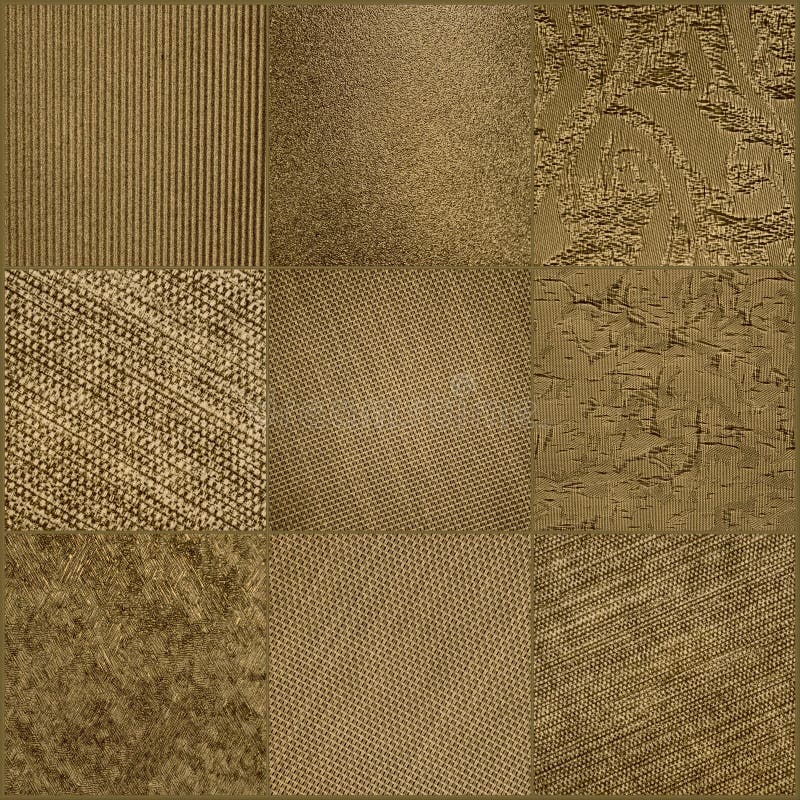 Collage of Monochromatic Beige and Brown Squares with Different ...