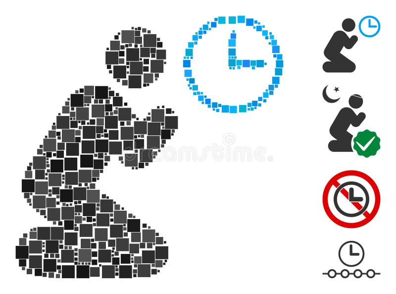 Prayer Time Icon Stock Illustrations – 556 Prayer Time Icon Stock ...