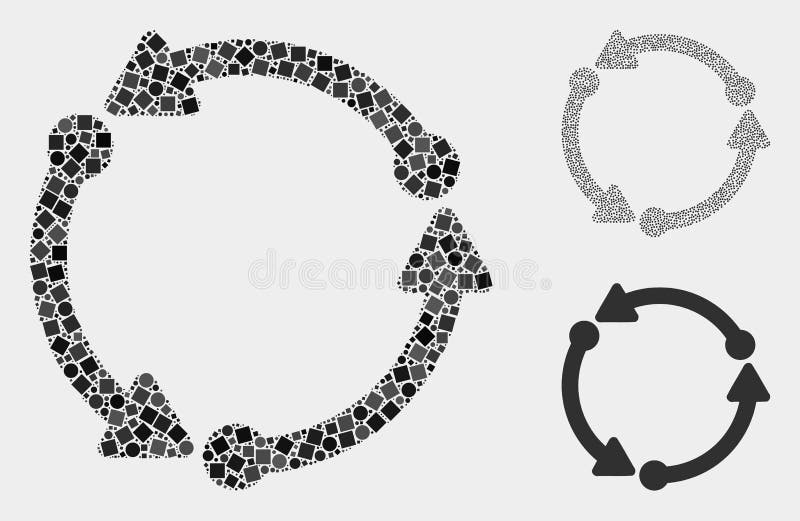 Fan Rotation Direction Icon. Stock Vector - Illustration of shape ... Fan Rotation Direction Icon. Stock Vector - Illustration of shape ...
