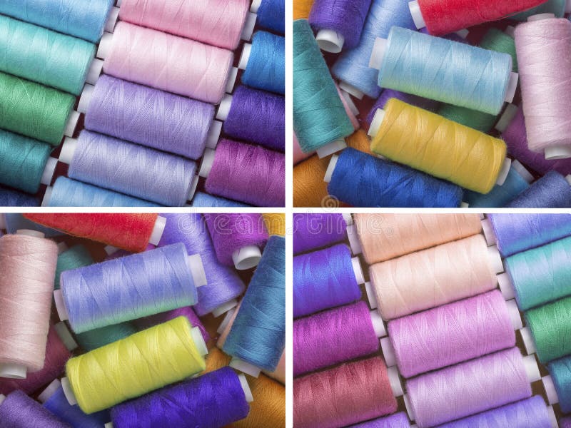 Collage of Different Parts of Chicken on a Wooden Background Stock ...