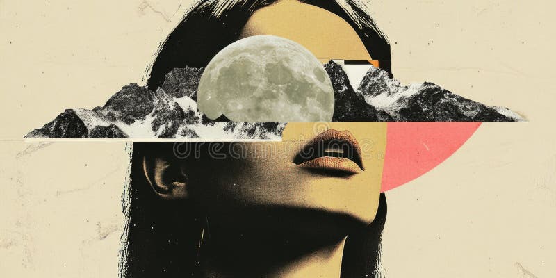 Exploring Movement and Energy through Minimalistic Scrapbook Collage ...