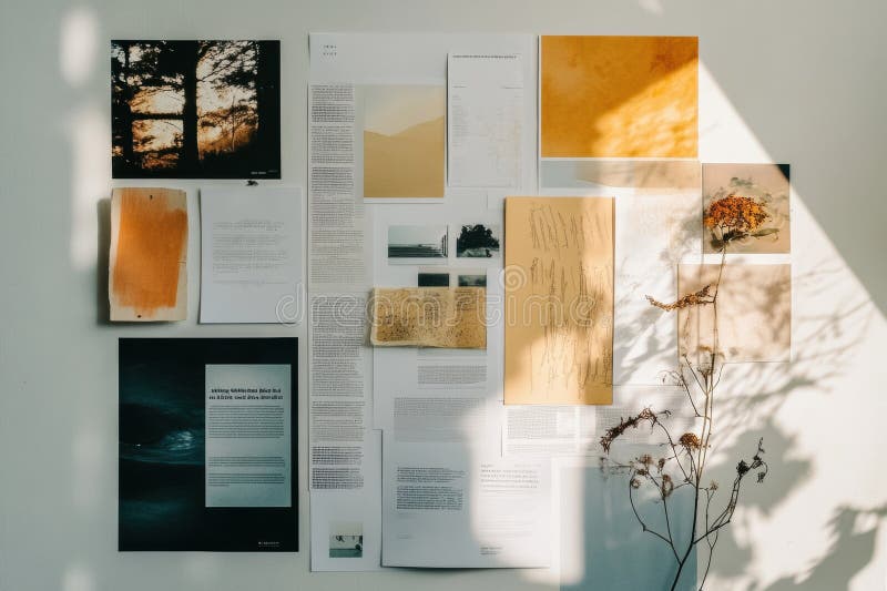 Creative Collage Featuring Text, Images, and Quotes Arranged ...