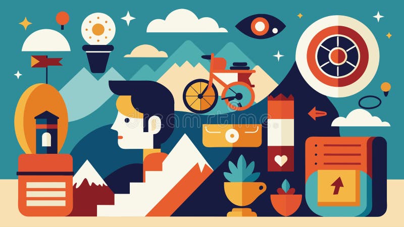 A Collage Showcasing a Mix of Vintage and Modern Elements Symbolizing ...