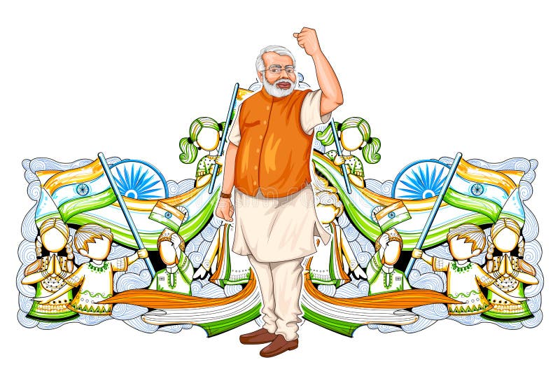 Collage Showing Progress and Development Depicting India Rising Stock ...