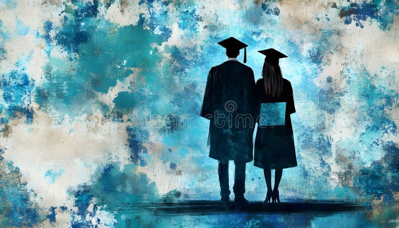 Collage of Study Diploma Graduation Student Knowledge Success ...