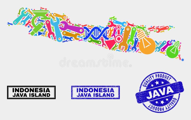 Java Island Map Stock Illustrations – 566 Java Island Map Stock ...