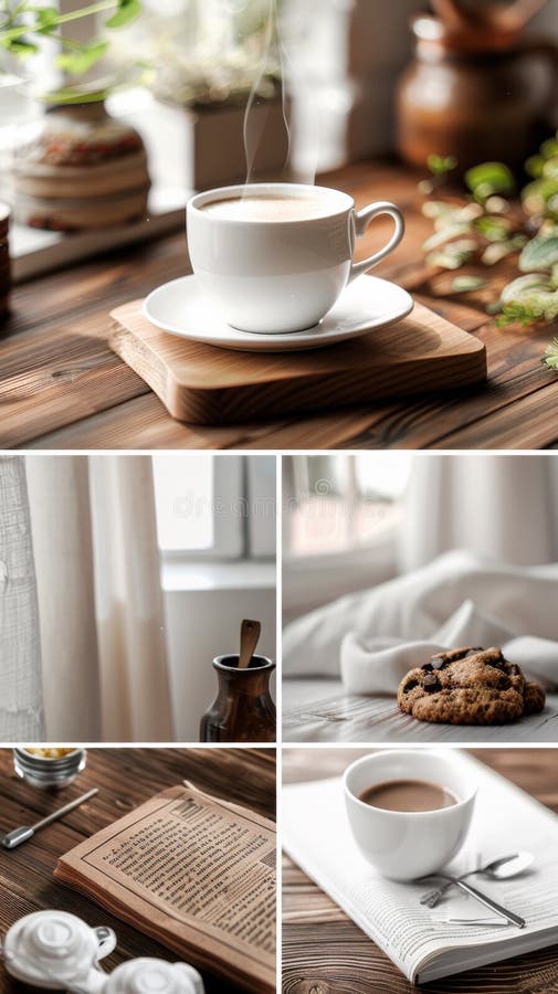 A Collage of a Variety of Pictures Showing Various Items on Display, AI ...