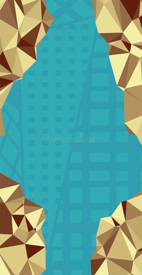 Collage of Various Geometric Polygonal and Stripes Texture As Vertical ...