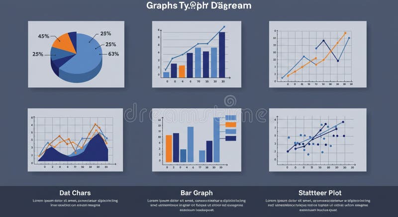Various Graph Types Stock Illustrations – 413 Various Graph Types Stock ...