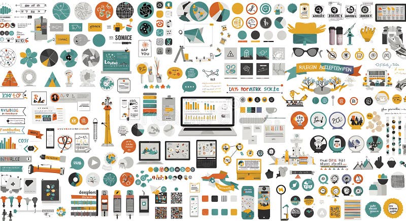 Various Infographic Elements Stock Illustrations – 4,513 Various Infographic Elements Stock ...