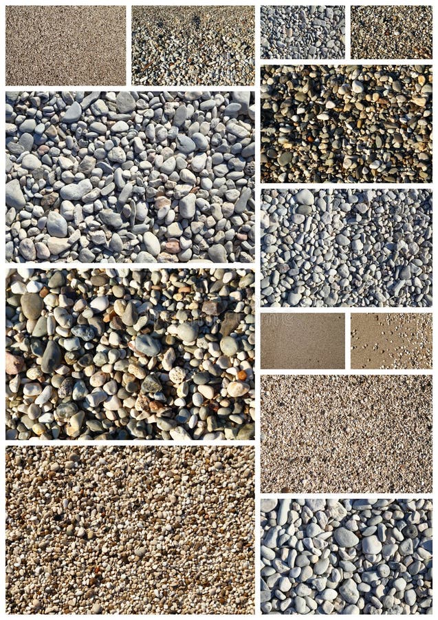 Collage of various sand stock image. Image of decoration - 43024155