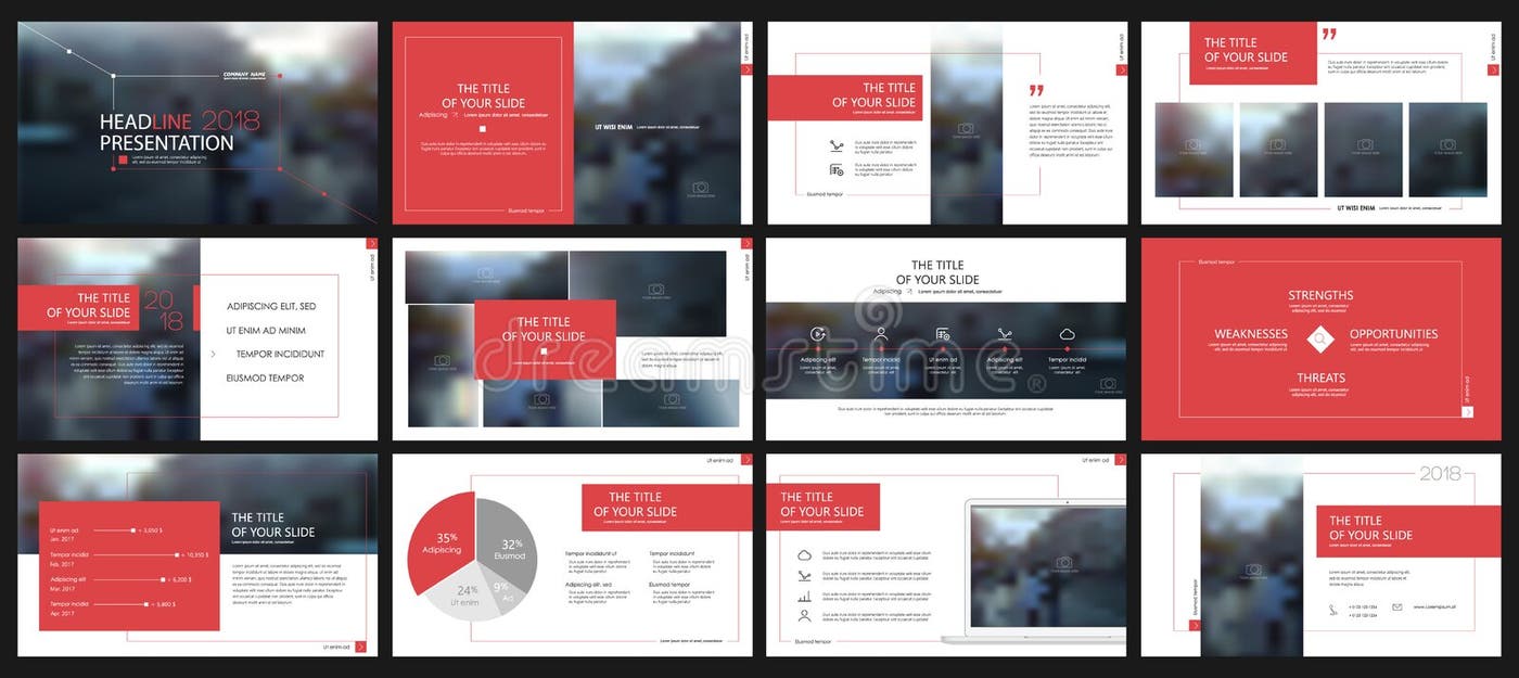 Collage Presentation Stock Illustrations – 36,996 Collage Presentation ...