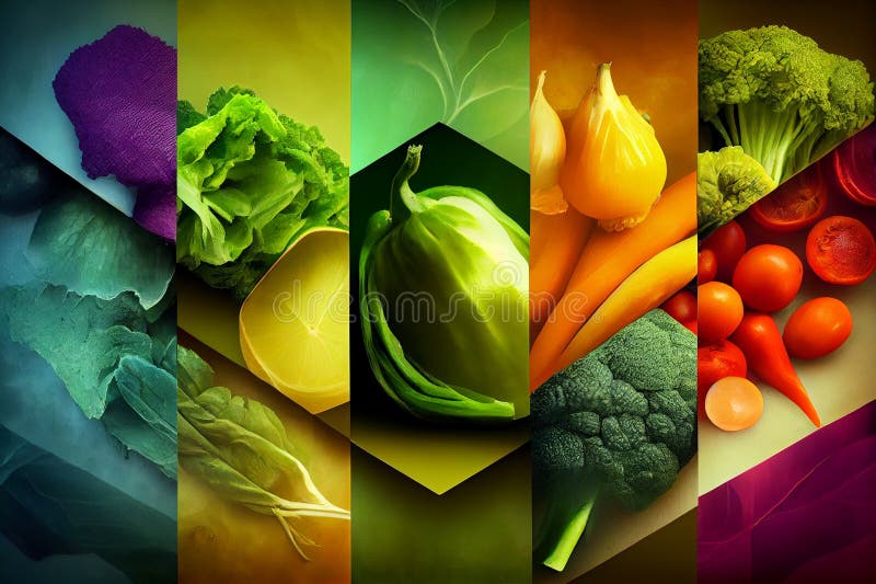 Lettuce Collage Stock Illustrations – 466 Lettuce Collage Stock ...