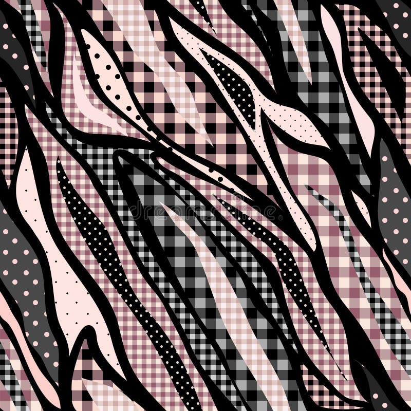 Collage velu illustration de vecteur. Illustration of couture - 21753608