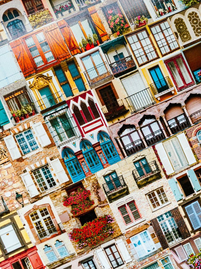 Collage of Windows stock image. Image of culture, colourful - 233379833