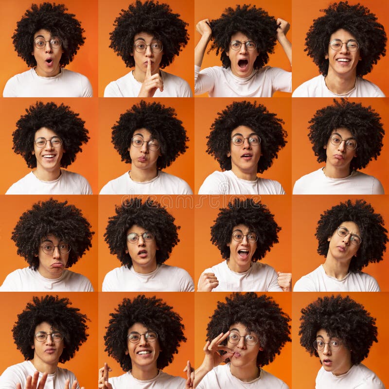 149 Collage Negative Face Expressions Stock Photos - Free & Royalty ...