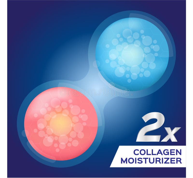 Collagen 2 X , Collagen Icon and Logo , Stock Illustration ...