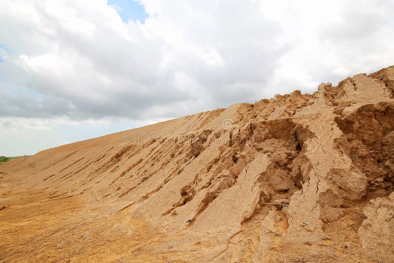 Collape do solo imagem de stock. Imagem de desmoronar - 31384307