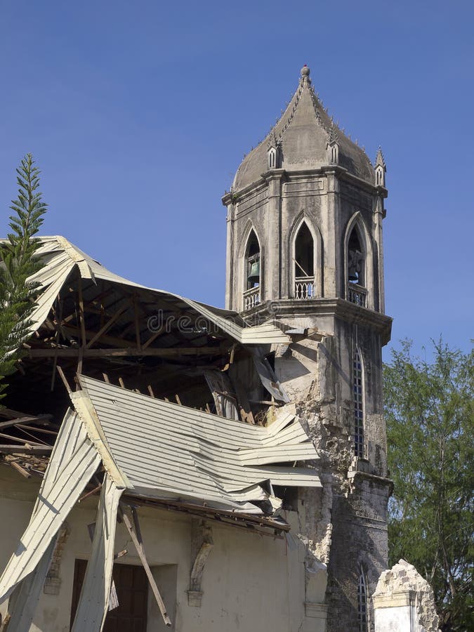Collapsed church stock image. Image of earthquake, travel - 35274385