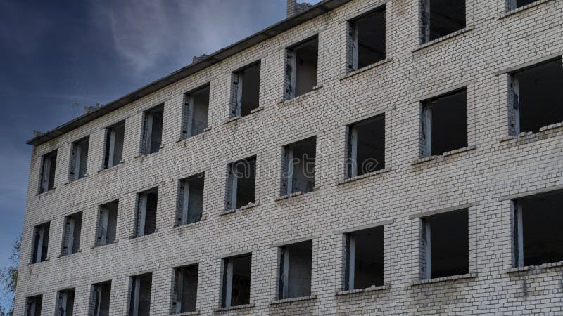 Collapsed Large Building after Disasted Collapsed Exposing Eartquake ...