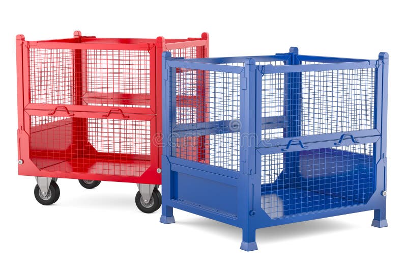 Collapsible Transportation Box Pallet and Collapsible Wire Mesh Pallet ...