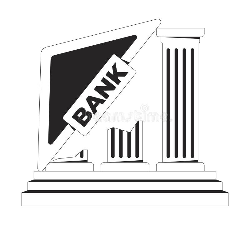 Collapsing Bank Structure with Tilted Sign, Broken Pillars 2D Line ...