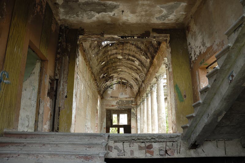 Collapsing building stock image. Image of collapsing - 84220273