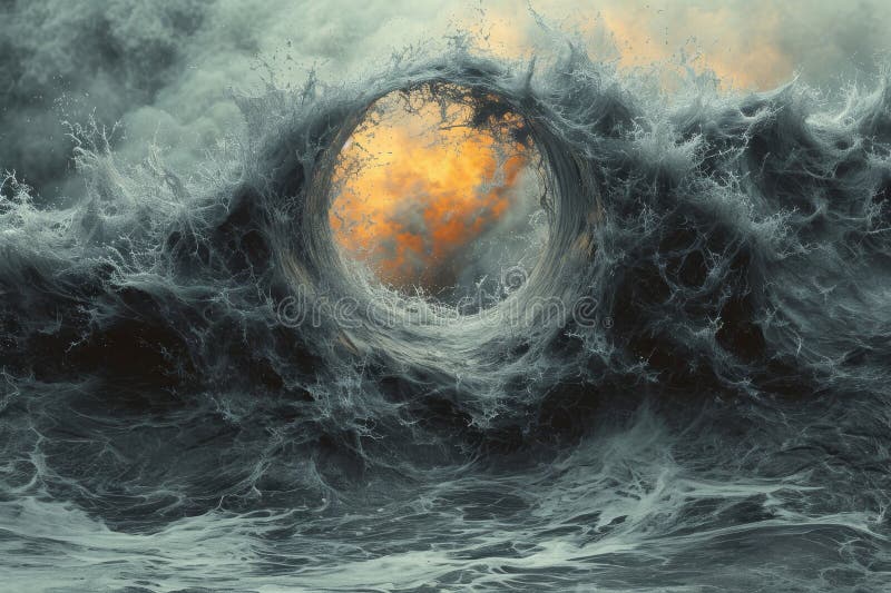 Collapsing Unstable P: Abstract Chaos Stock Photo - Image of movement ...