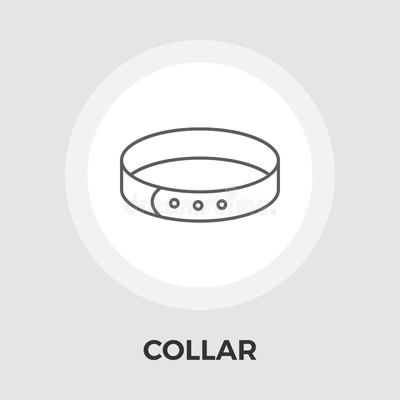 Collar Vector Flat Icon stock vector. Illustration of cartoon - 107713915